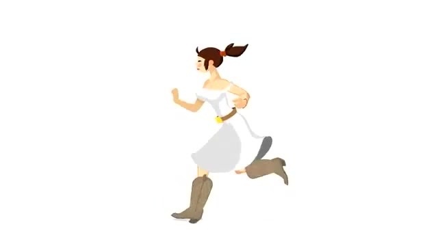 Animated walks and runs (from Felix Sputnik) - Coub