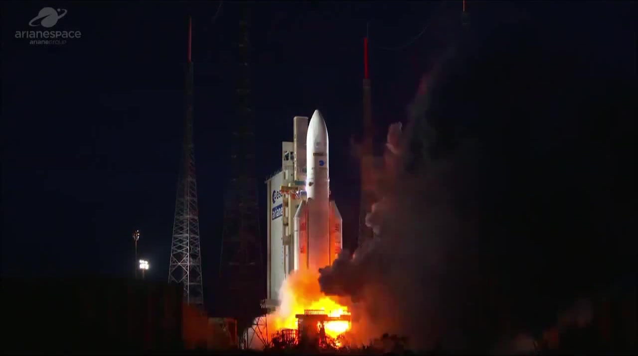 Ariane 5 launch - Coub