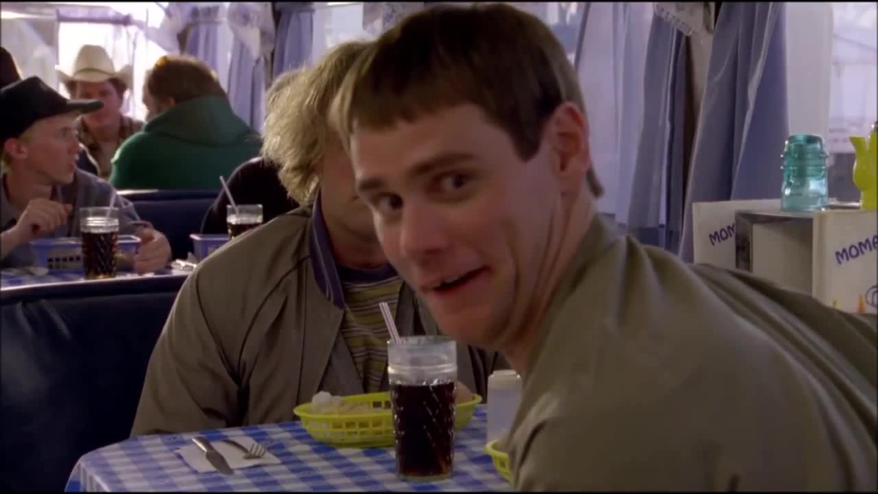 Тупой и ещё тупее - Сцена с Men In Black - Coub