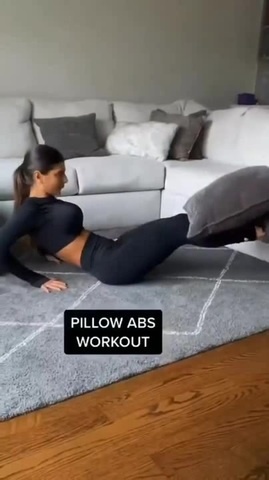 Pillow ABS workout - Coub