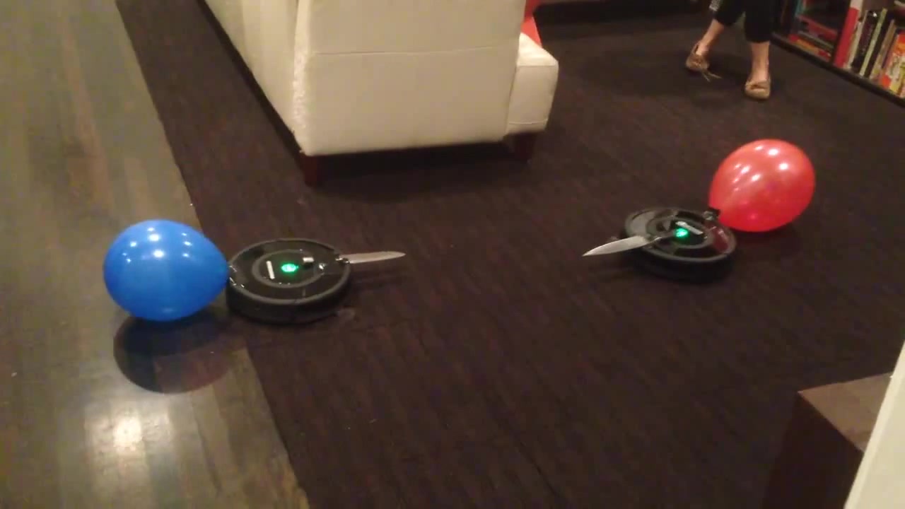 Roomba Death Match - Coub
