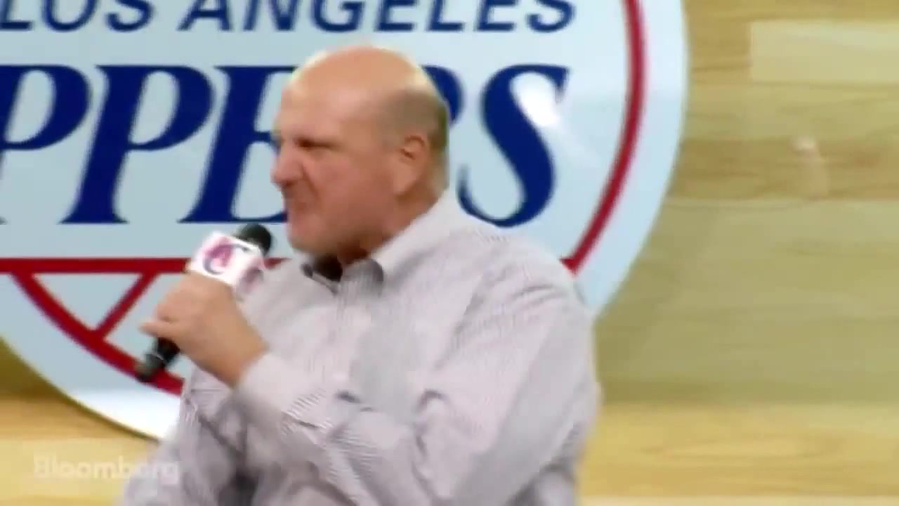 Screaming Steve Ballmer Is Excited to Own Clippers - Coub