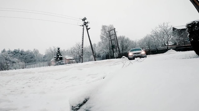 #tokyodrift #drift #auto #car #cars #ford #mondeo #snow #snowdrift - Coub