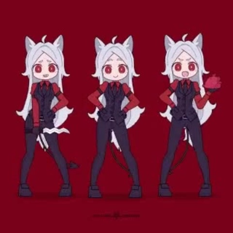 Helltaker Цербер - Coub