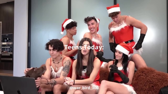 Teens now and then - Coub