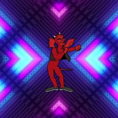red devil dancing - Coub