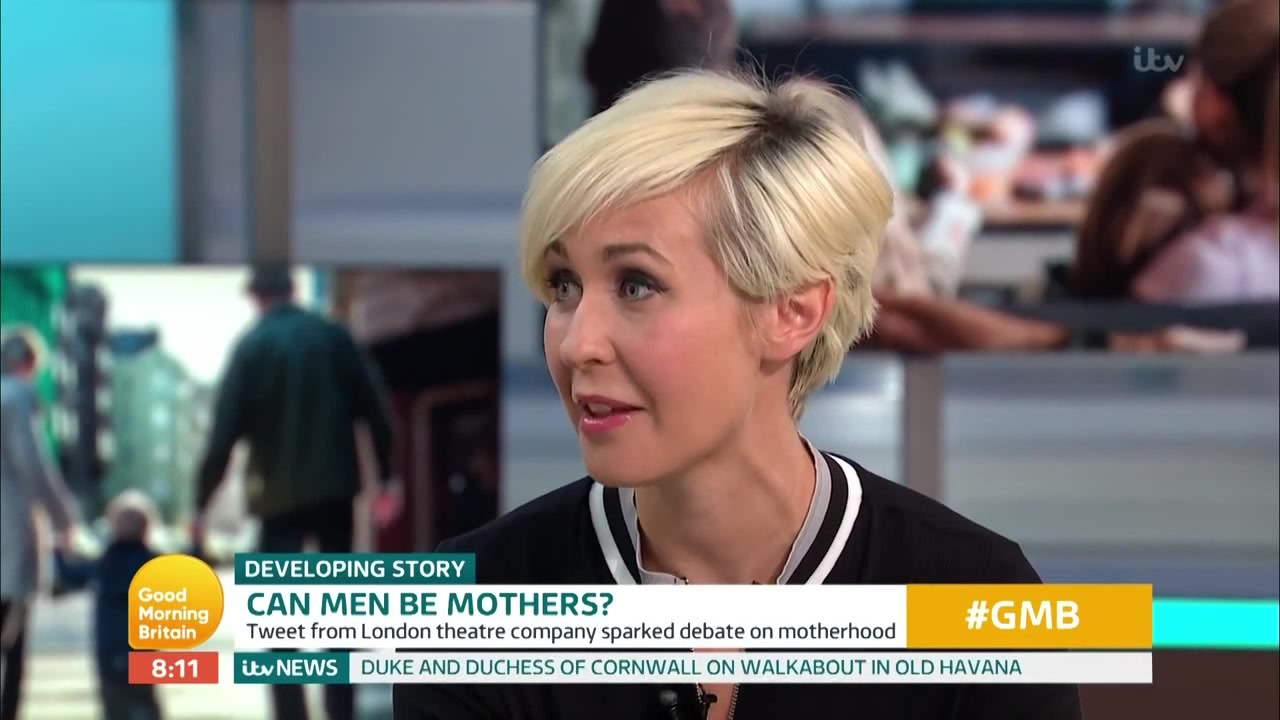 Piers Gets in a Furious Debate on Whether or Not Men Can Be Mothers | Good Morning Britain - Coub