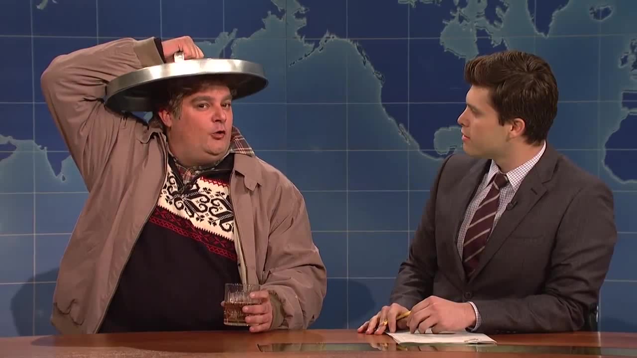 Weekend Update: Drunk Uncle on Halloween - Saturday Night Live - Coub