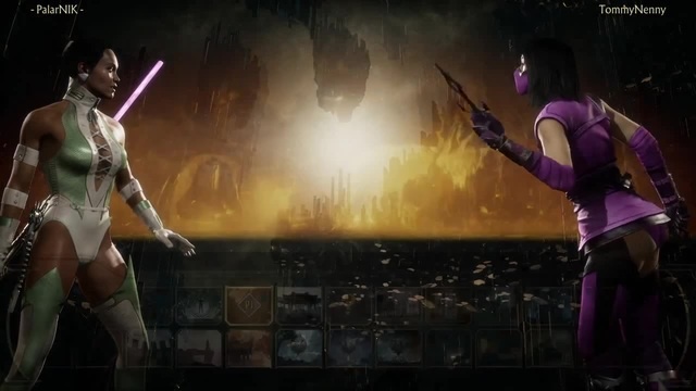 MK11 Jade vs Scarlett, Online Kombat League - Coub