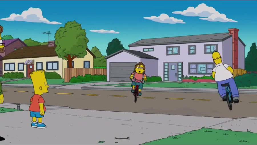 #Homer #bicycle #simpsons - Coub