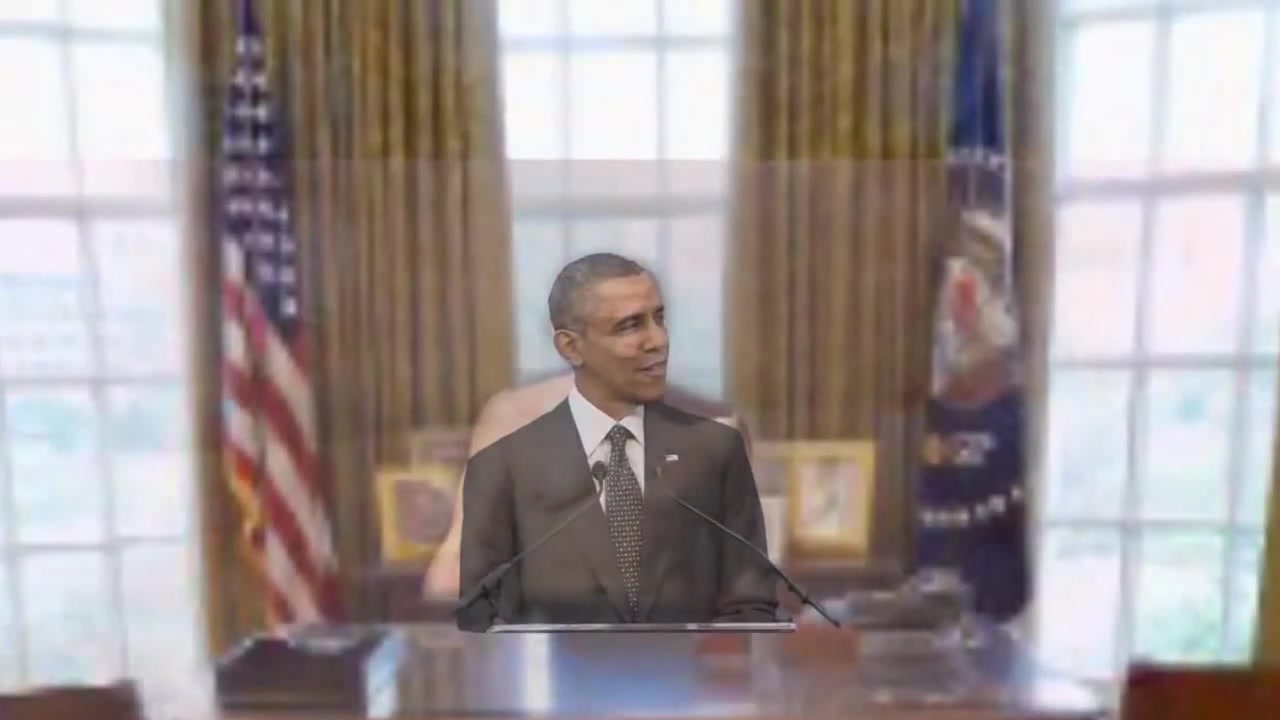 Obama turns into the Hulk rock - Coub