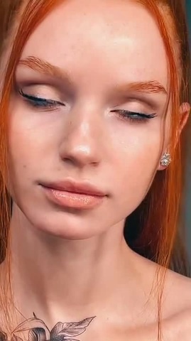 Fiery gaze of beautiful eyes ♀️ - Coub