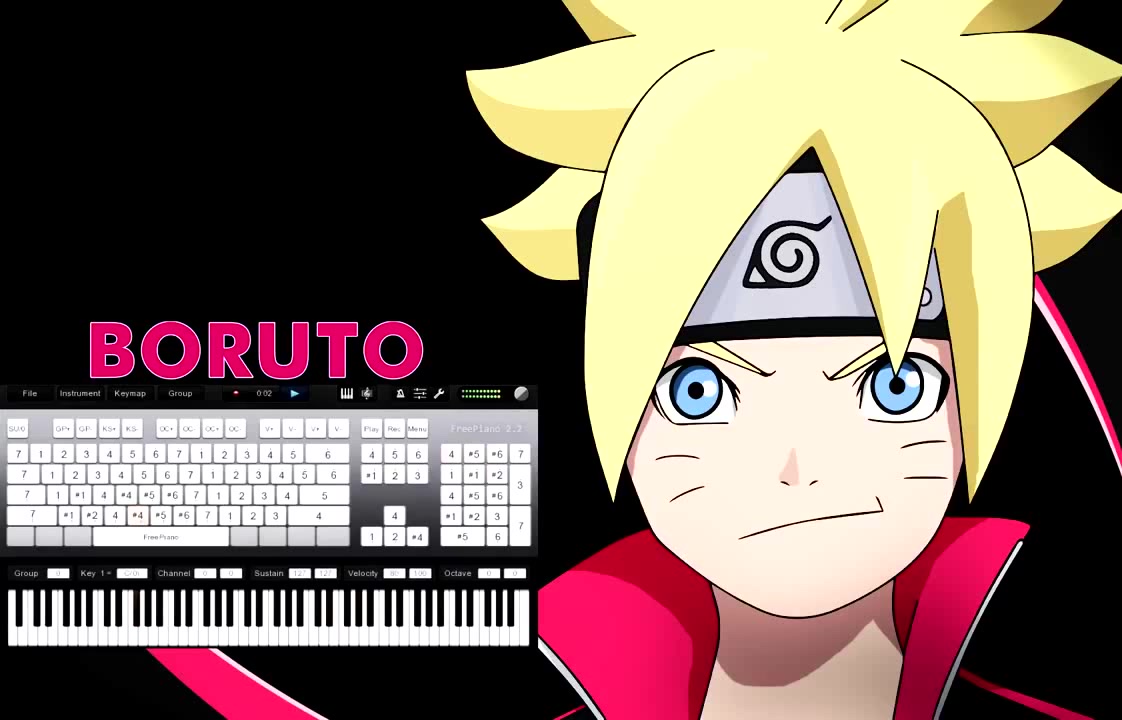 Boruto: Naruto Next Generations Opening 1 - Baton Road ( Piano ) - Coub