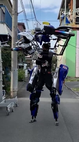Real life exoskeleton suit 🤖 - Coub