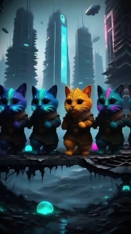 aliencat dance - Coub