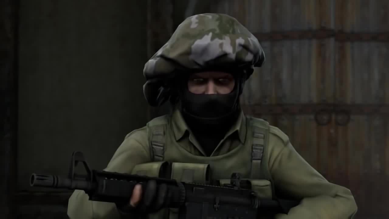 CS:GO - The foreigner got into the Russian party, and rushed .. - Coub