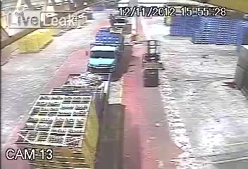 FATAL FORK LIFT TRUCK ACCIDENT - Coub