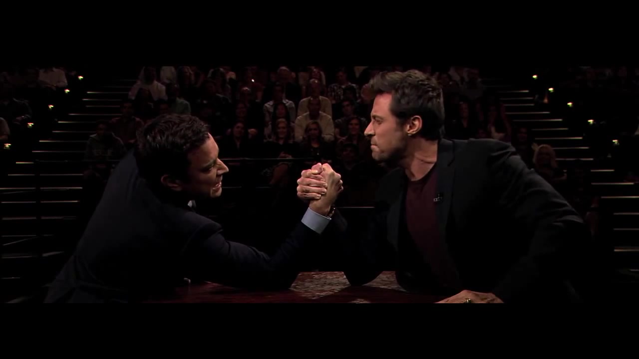 Hugh Jackman speaks cat - Coub