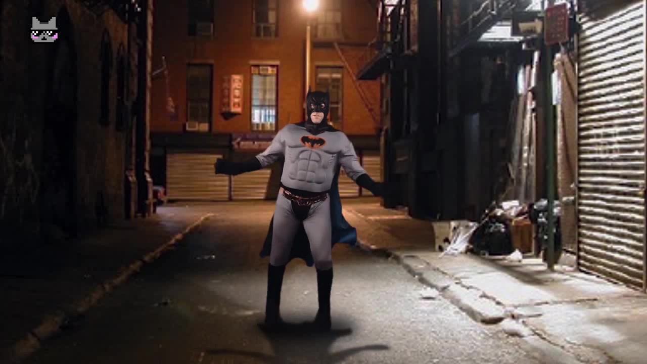 Batman sees the Monday off! xDDD - Coub