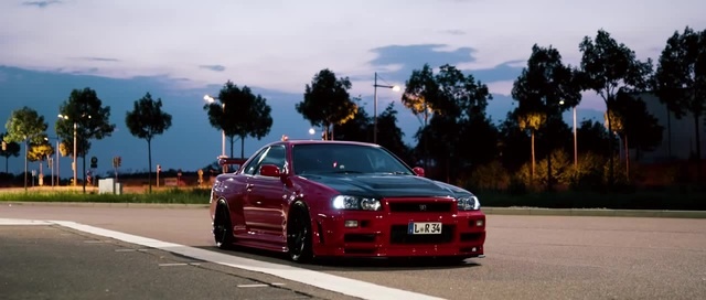 Red Skyline R34 | LXST CXNTURY - CYBERSITY - Coub