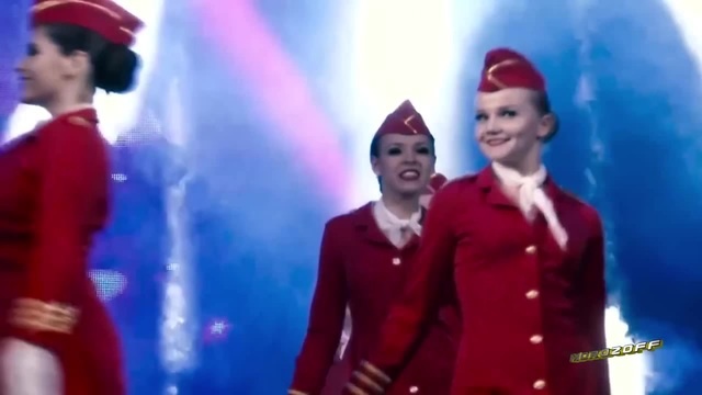 Стюардессы-плясуньи | Dancer stewardesses - Coub
