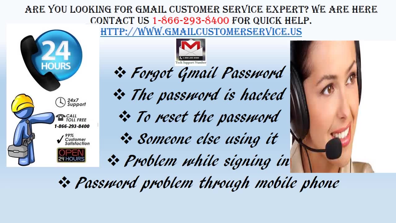 Gmail customer service number 1-866-293-8400 - Coub