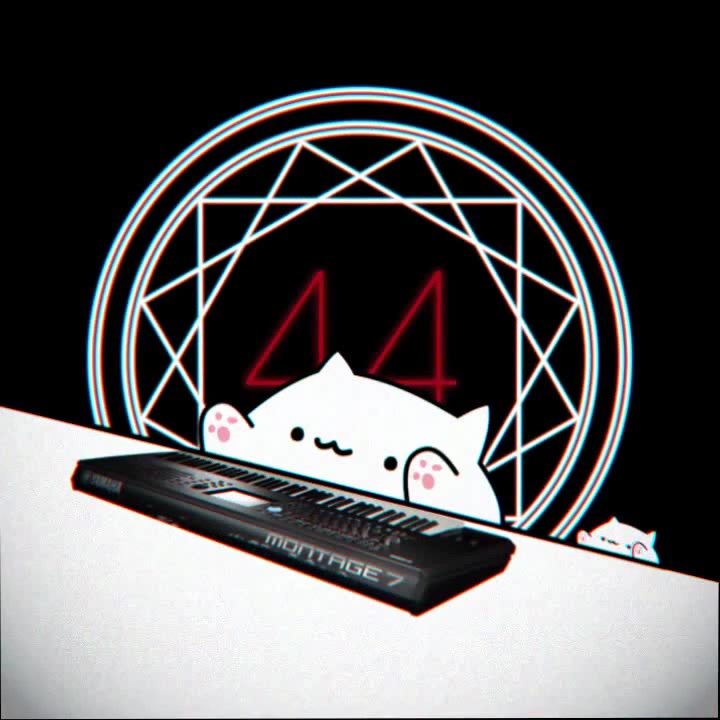 SATANIC BONGO CAT | AFTER DARK MR.KITTY - Coub