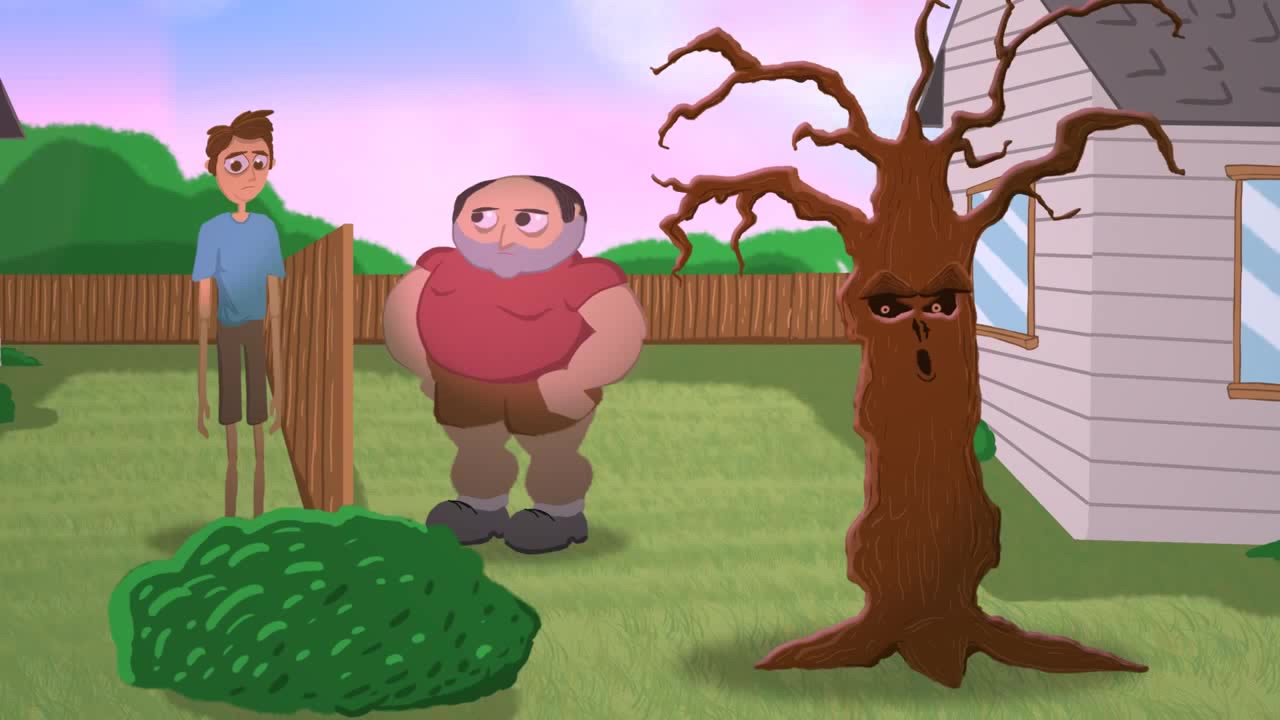 Neighborhood Argument: Funny Animated Cartoon by JonnyEthco - Coub