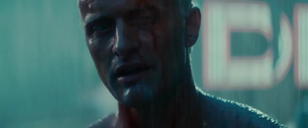 Blade Runner - Final scene, "Tears in Rain" Soliloquy (HQ) - Coub