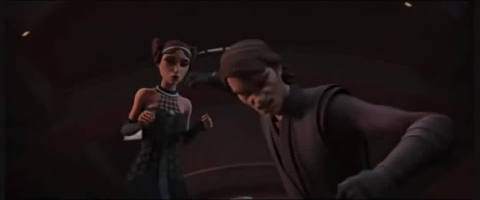 The Clone Wars Season 6 Anakin gets angry - Coub