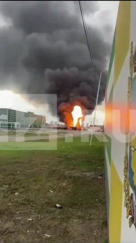 Gas station explosion - Coub