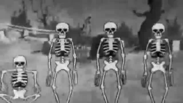 Spooky Scary Skeletons - Coub