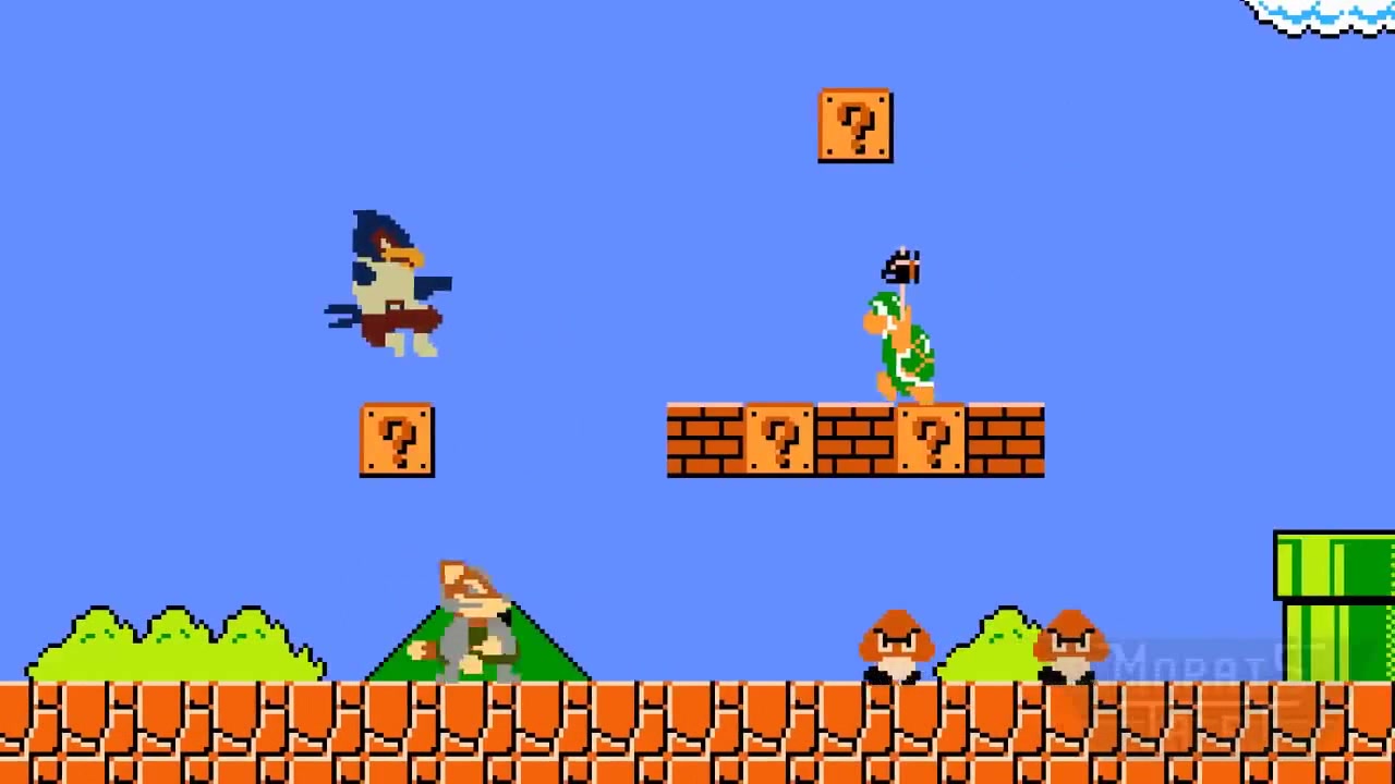 SUPER FOX BROS. Fox & Falco vs Super mario bros. 20xx - Coub