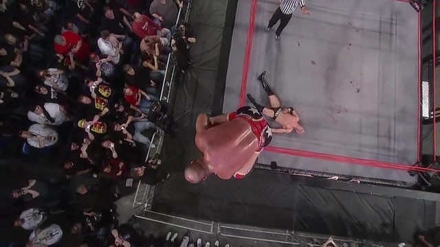 Kurt Angle - Moonsault of the Cage [HD] - Coub