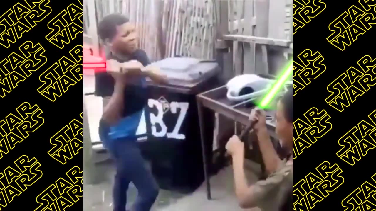 Pipe sword fight No Mercy | Звёздные Войны ЕБИЧЕСКАЯ СИЛА - Coub