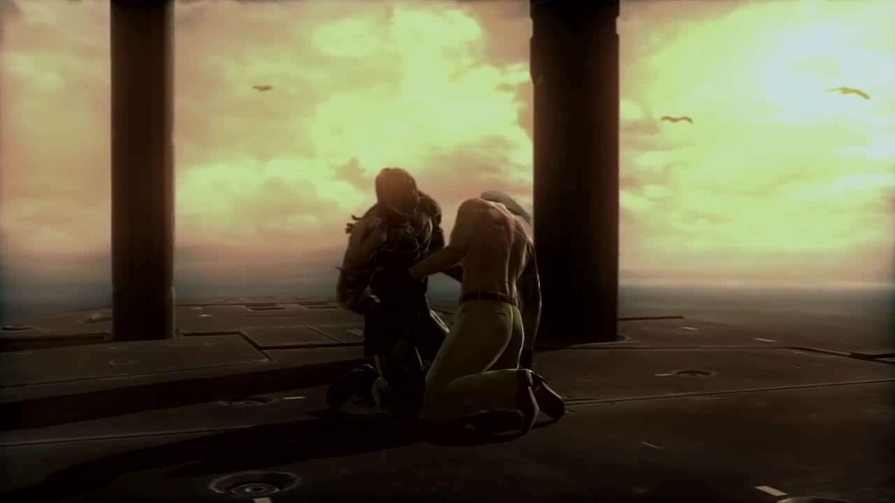 Metal Gear Solid 4 - Final Battle Cutscene [HD] - Coub