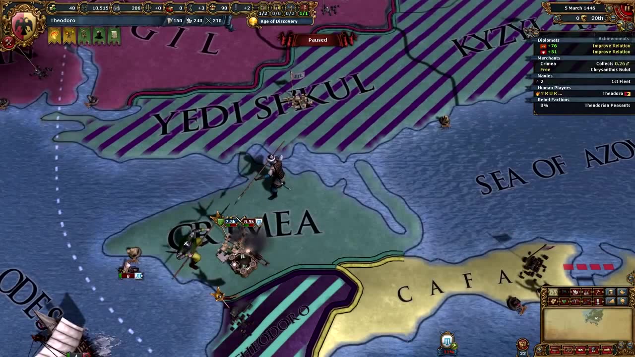 Every Theodoro Game Ever In EU4 - 18 - Coub