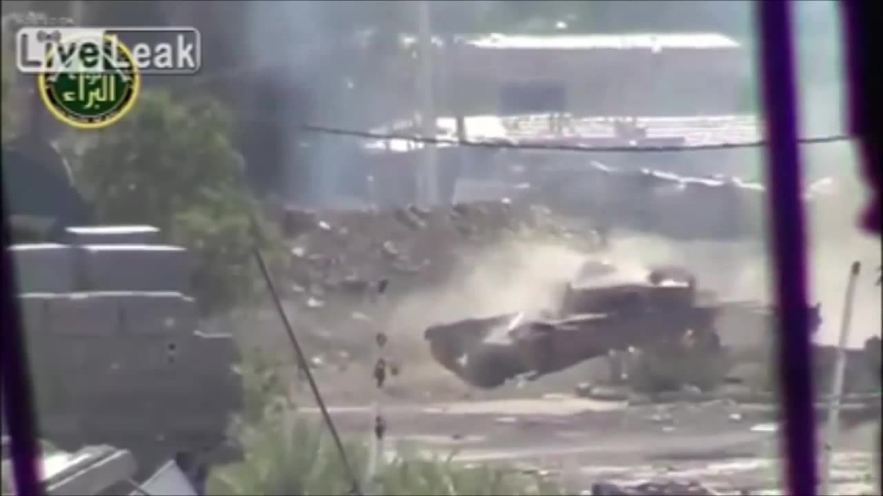 Tanks Firing In Slow Motion - Coub