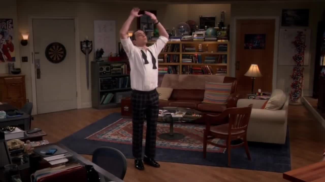 Sheldon Cooper Dance - Coub