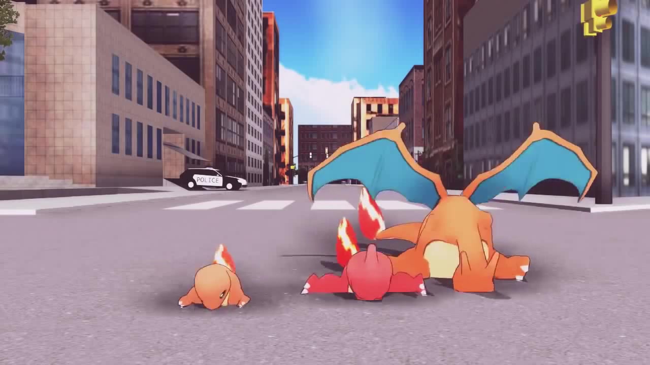 Charmander - Charmeleon - Charizard dace to Kesha - Tick Tock - Coub