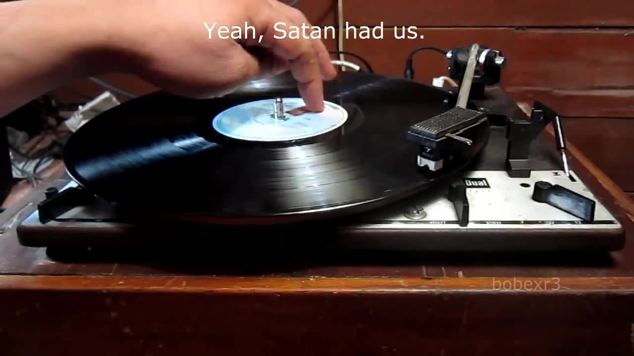 “Yeah, Satan had us. How he organized his own religion.”, in Hotel ...