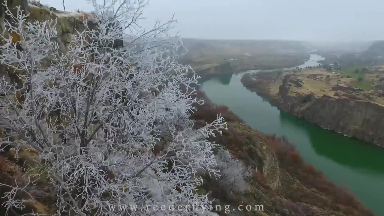 Winter Fog Snake River Canyon Twin Falls Idaho - Coub