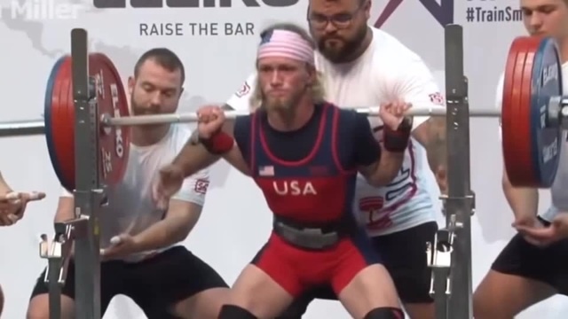 Kole Metts 59kg vs 585kg - Coub