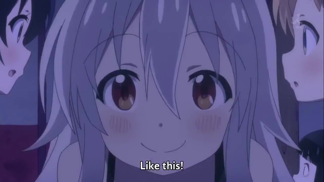 Smol Anime Girls Howling at the Moon - Coub