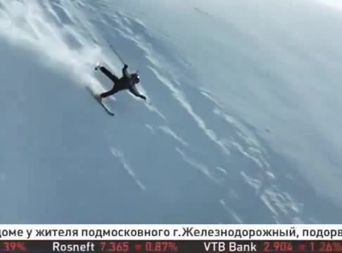 Homer is skiing - Coub