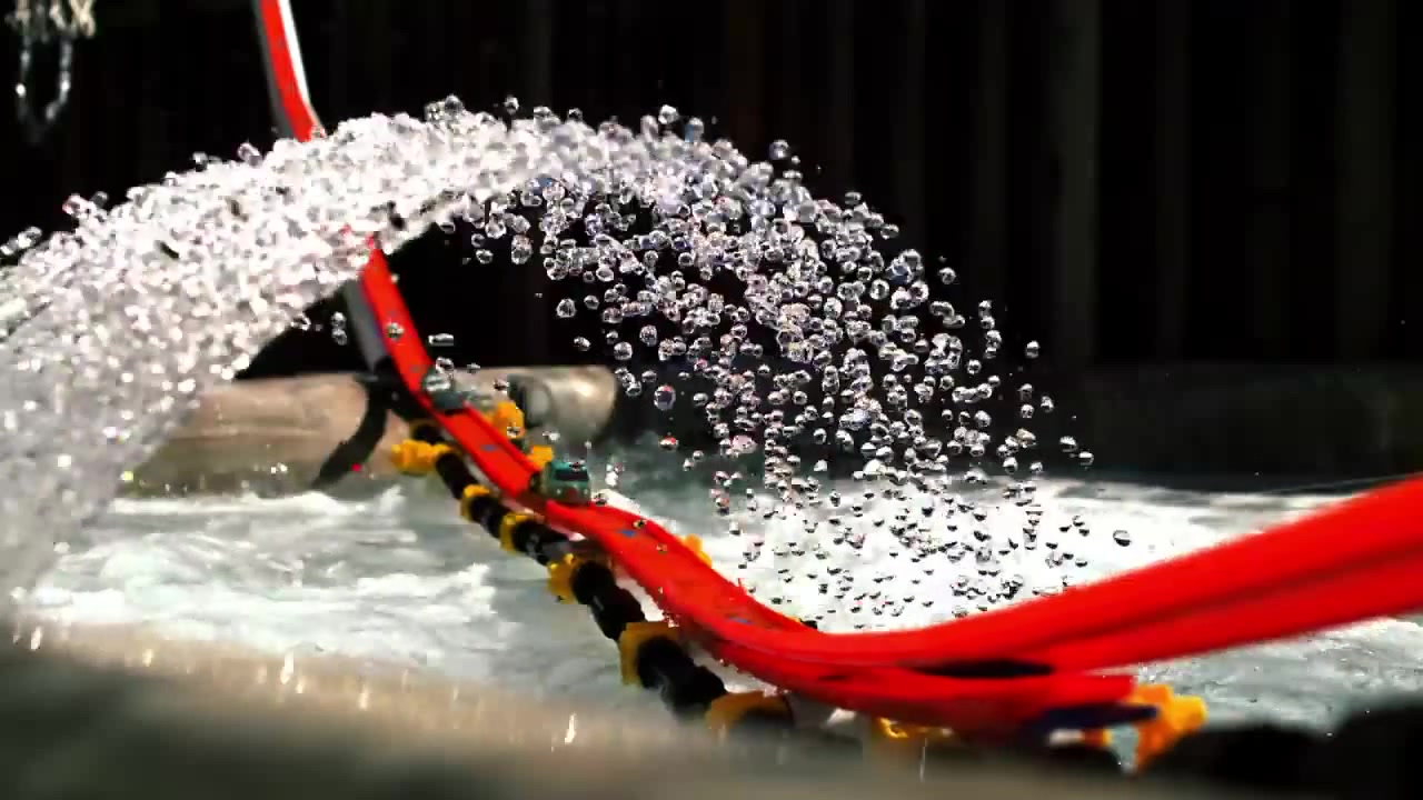 Hot Wheels STUNT RACE- Slow Mo (2500 FPS) - Coub