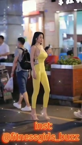 Asian Girl Walking The Streets. - Coub
