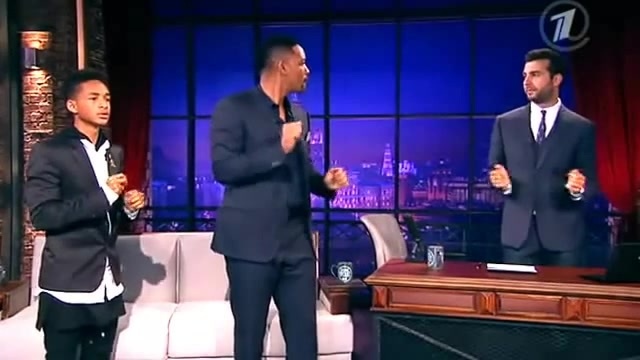 Уили Смит, Джейден Смит и Ургант Swag - Coub