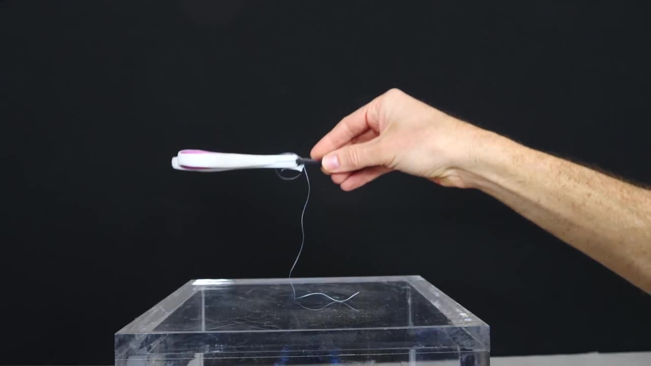 Fake or Real? Floating Table Held Up By Only Strings - Coub