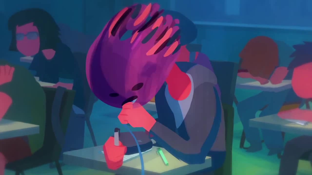 Afternoon Class - Animation Short Film (2014) / linkin park - one step ...